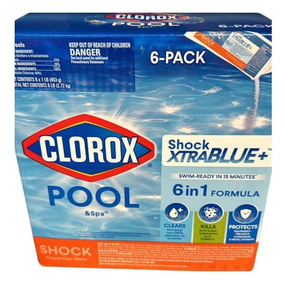 Clorox Pool Spa Shock Extra Blue + Detergente Multiusos – Bodecor